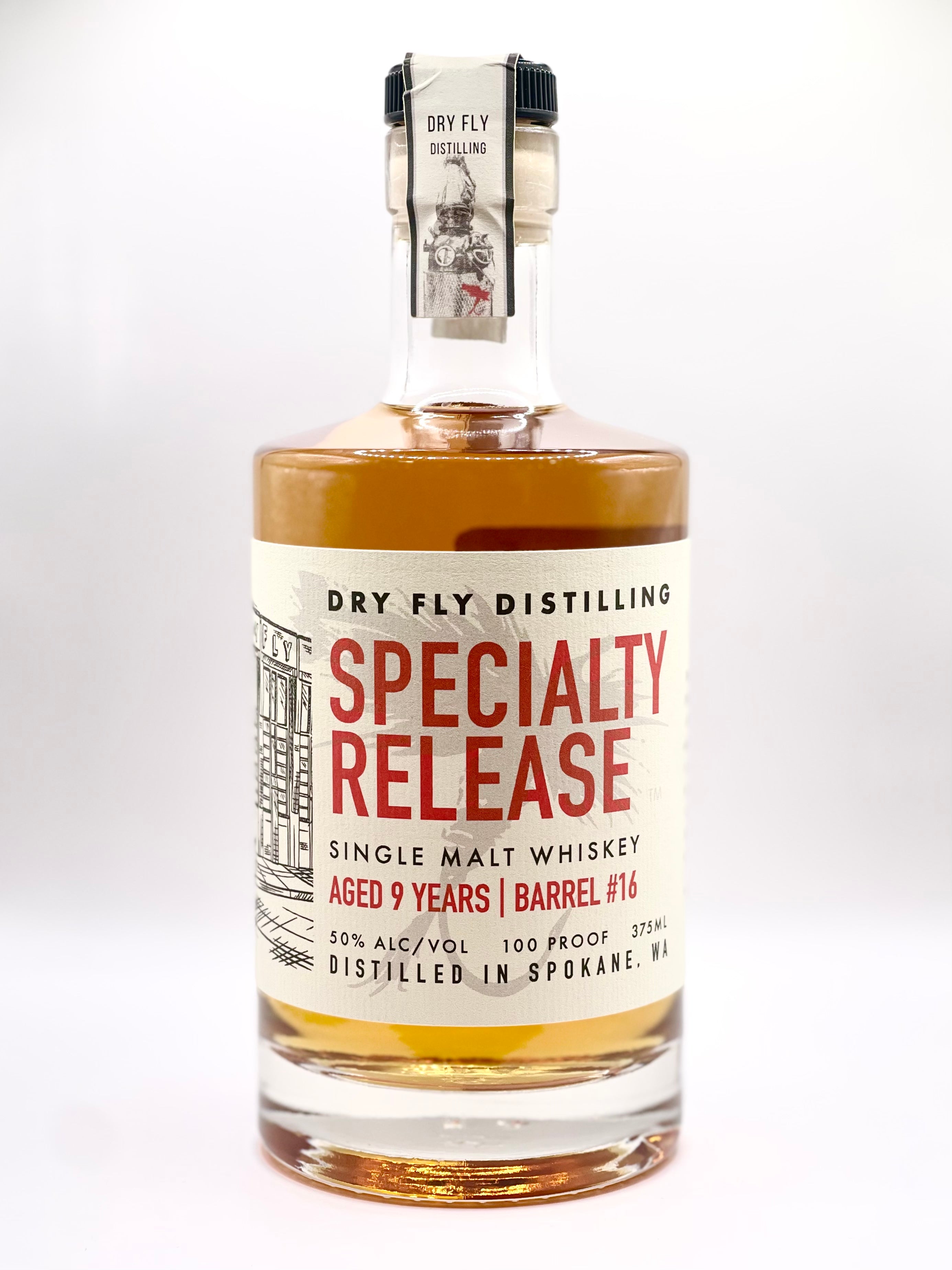 Dry Fly 9 year Single Malt Barrel #16 – Dry Fly Distilling
